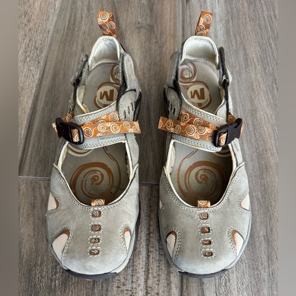 Merrell | Shoes | Merrell Siren Gingerbrindle Closed Toe Mary Jane ...